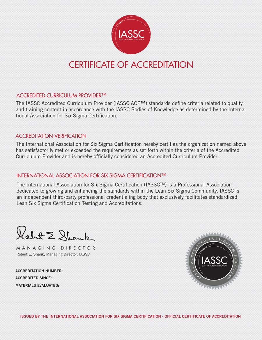 Marks Usage Policy | International Association for Six Sigma Certification